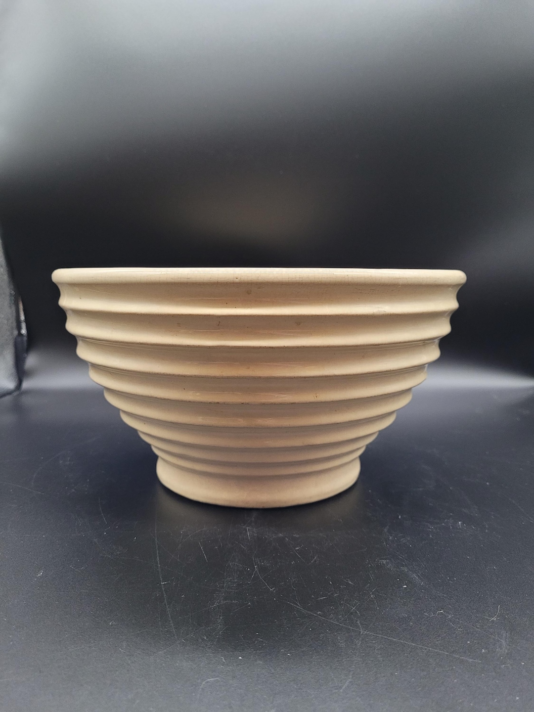 Vintage Bauer Ringware Mixing Bowl Collectible Pottery Kitchen ...