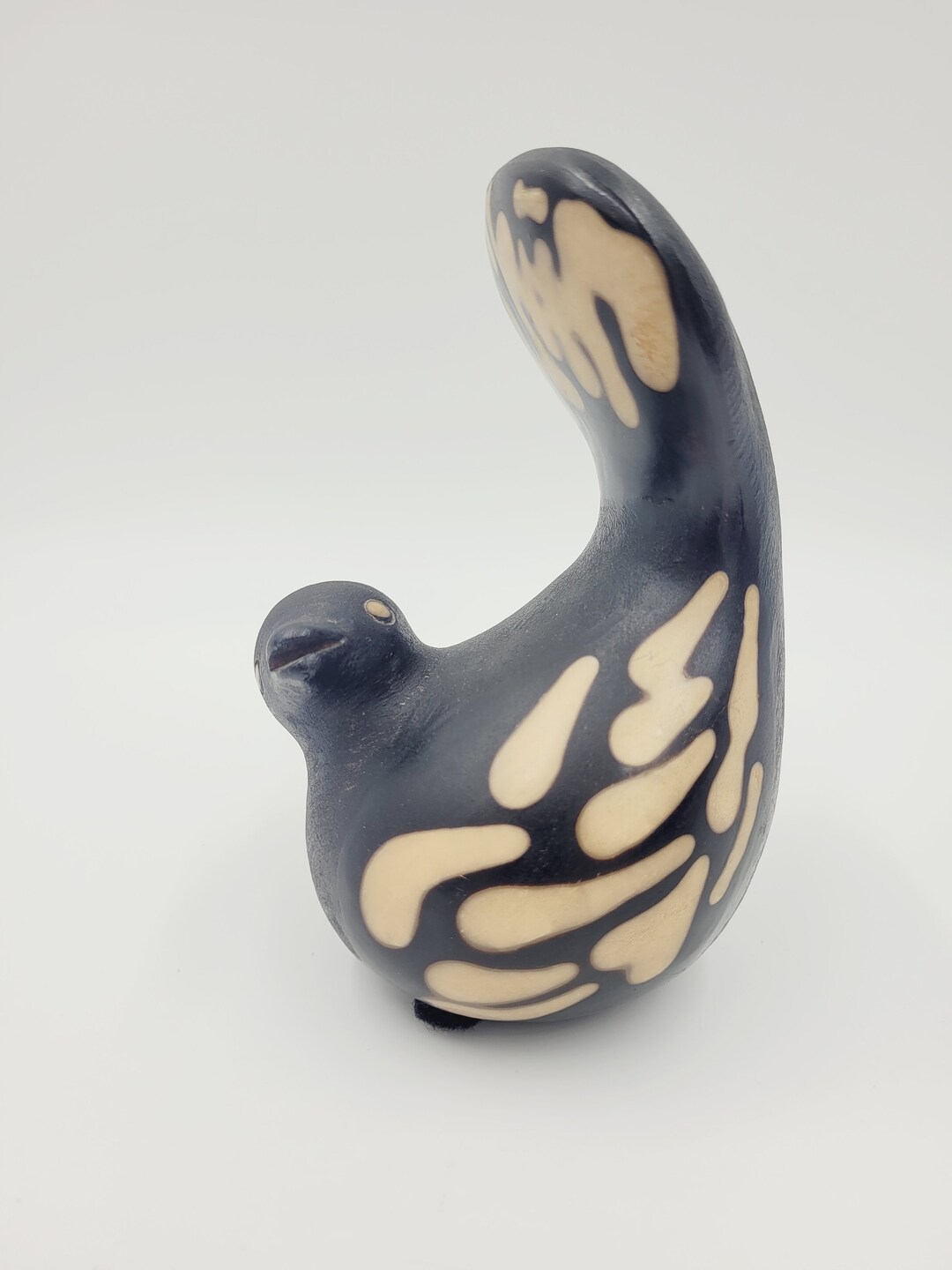 Vintage Primitivo Garcia Art Pottery Bird Figurine Peruvian Collectible ...