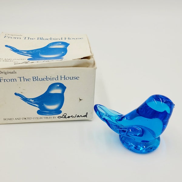 Bluebird of Happiness in Box - Etsy