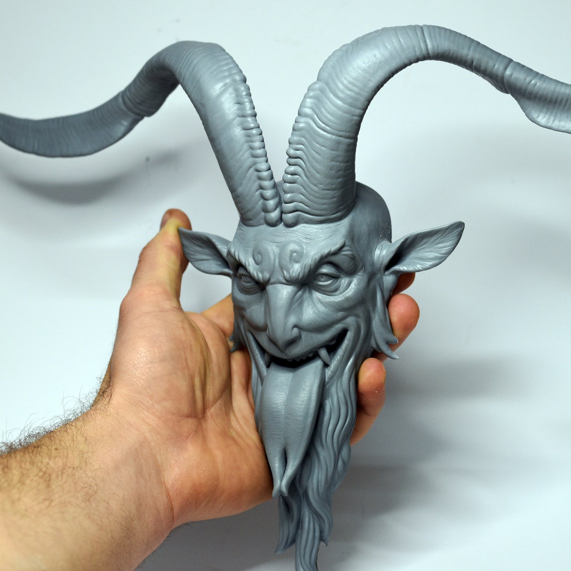 Hybrid Krampus Decorative Mask - Etsy