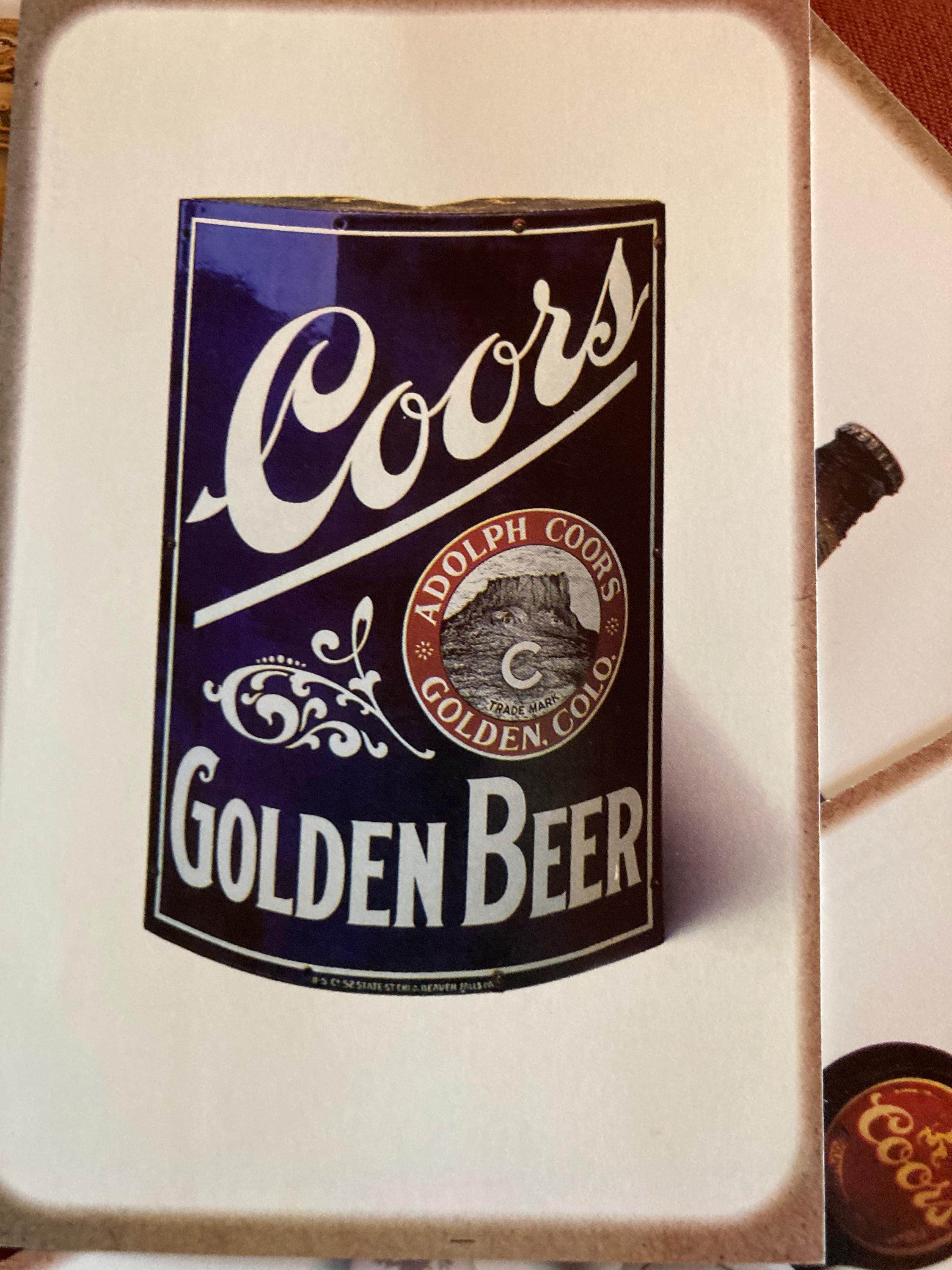 Coors Beer Postcards - Etsy