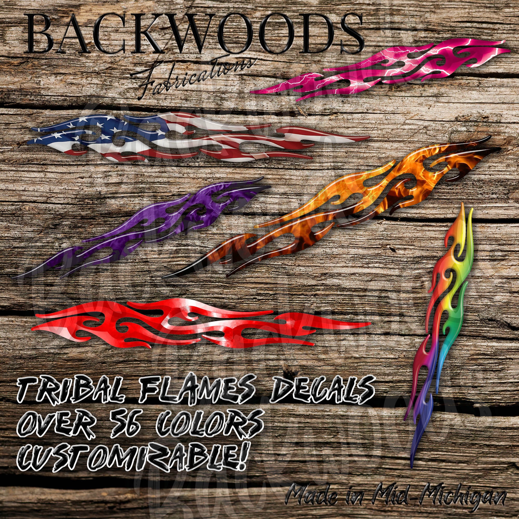 Tribal Flame Graphics