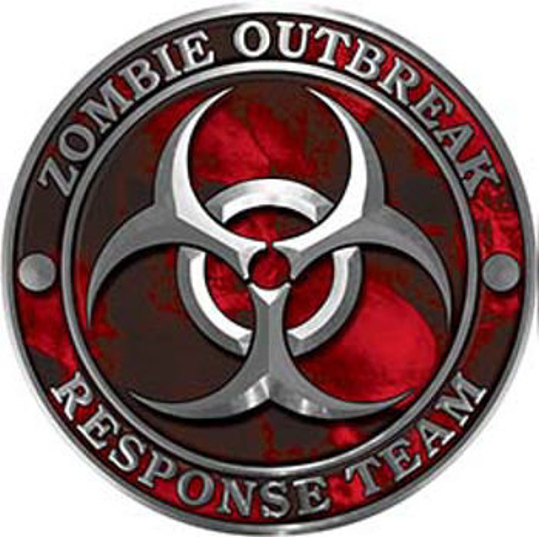 Zombie Response Team Decal - Etsy