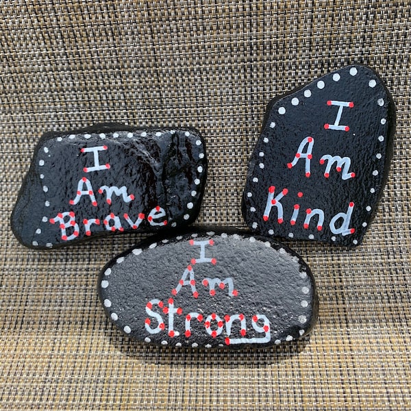 Affirmation Rocks - Etsy