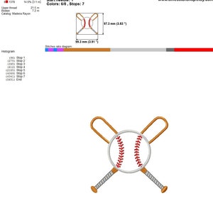 Baseball Bats Applique Embroidery Designs, Baseball Applique Machine ...