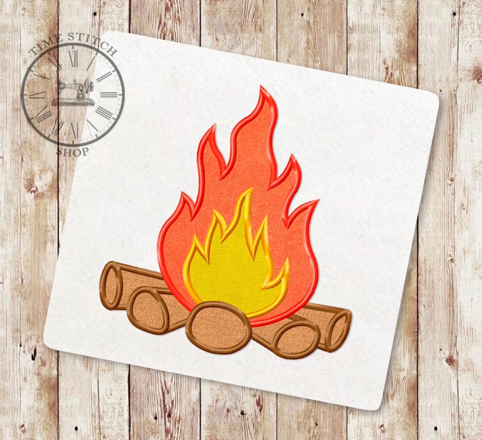 SET of Three Camping Embroidery Designs, Campfire, Camping Tent ...