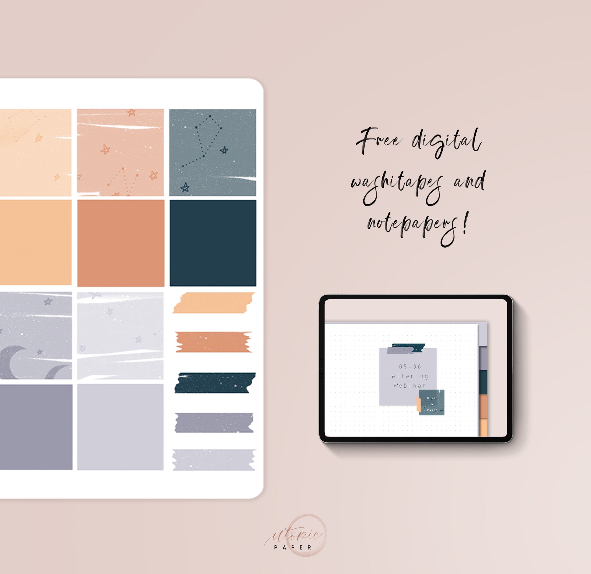 Digital Notebook Goodnotes, Digital Diary Journal, Digital Tabs ...