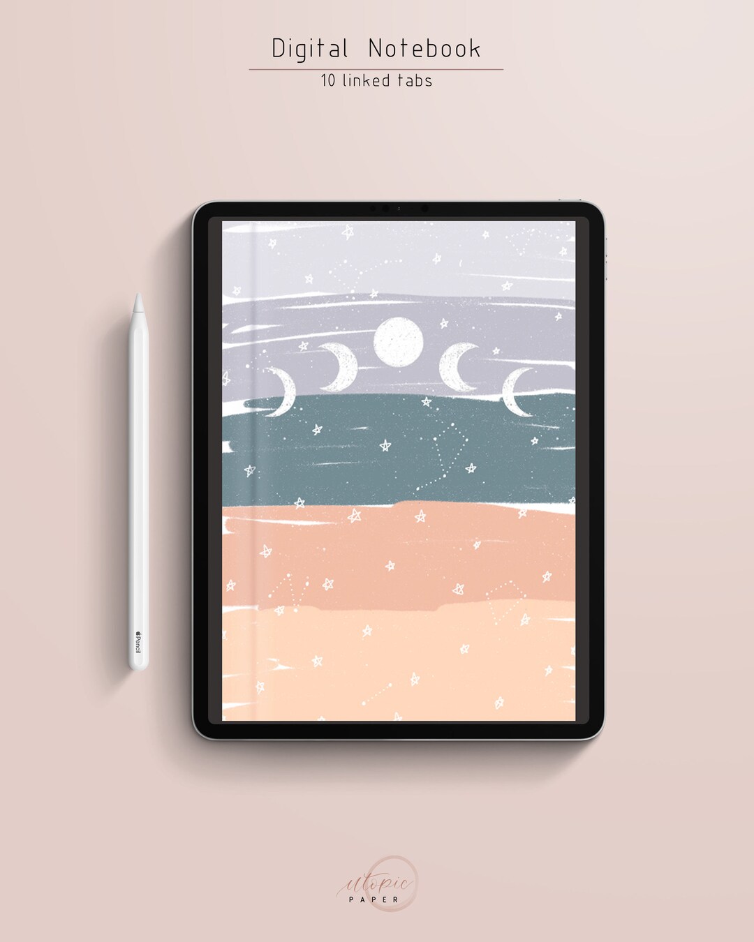 Digital Notebook Goodnotes, Digital Diary Journal, Digital Tabs ...