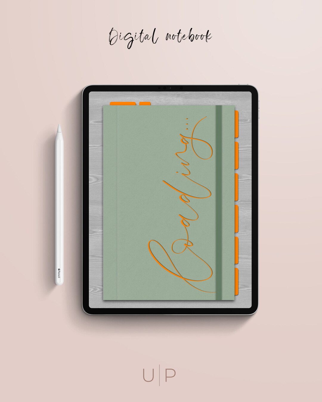 Digital Notebook Goodnotes, Digital Diary Journal, Digital Tabs ...