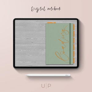 Digital Notebook Goodnotes, Digital Diary Journal, Digital Tabs ...