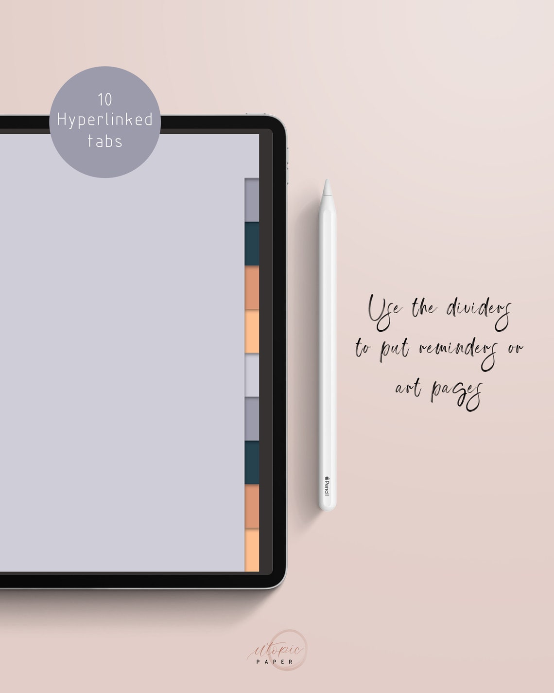 Digital Notebook Goodnotes, Digital Diary Journal, Digital Tabs ...