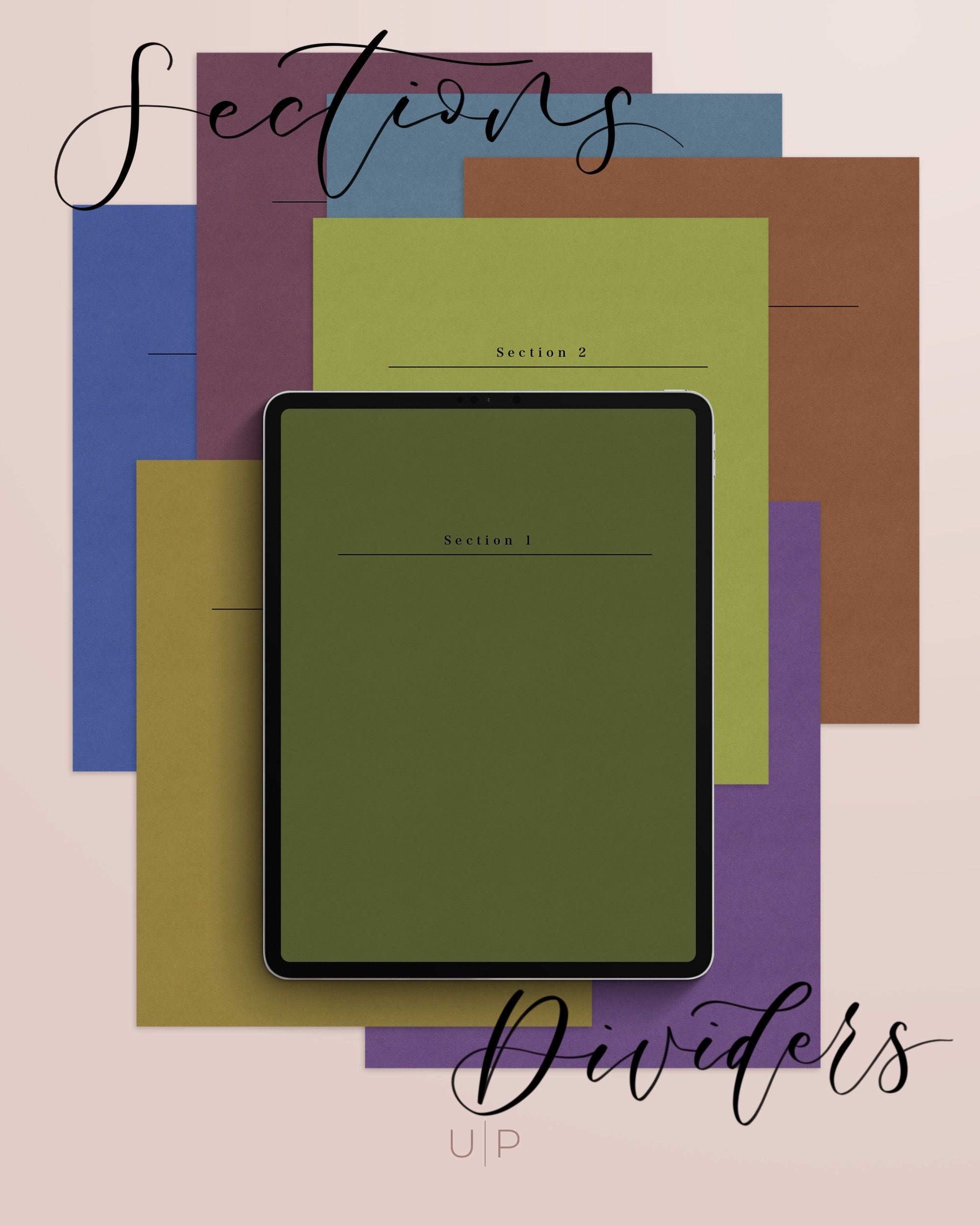 Digital Notebook Goodnotes, Digital Diary Journal, Digital Tabs ...