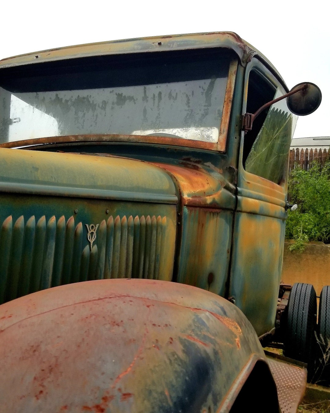 Rusty Farm Truck - Etsy