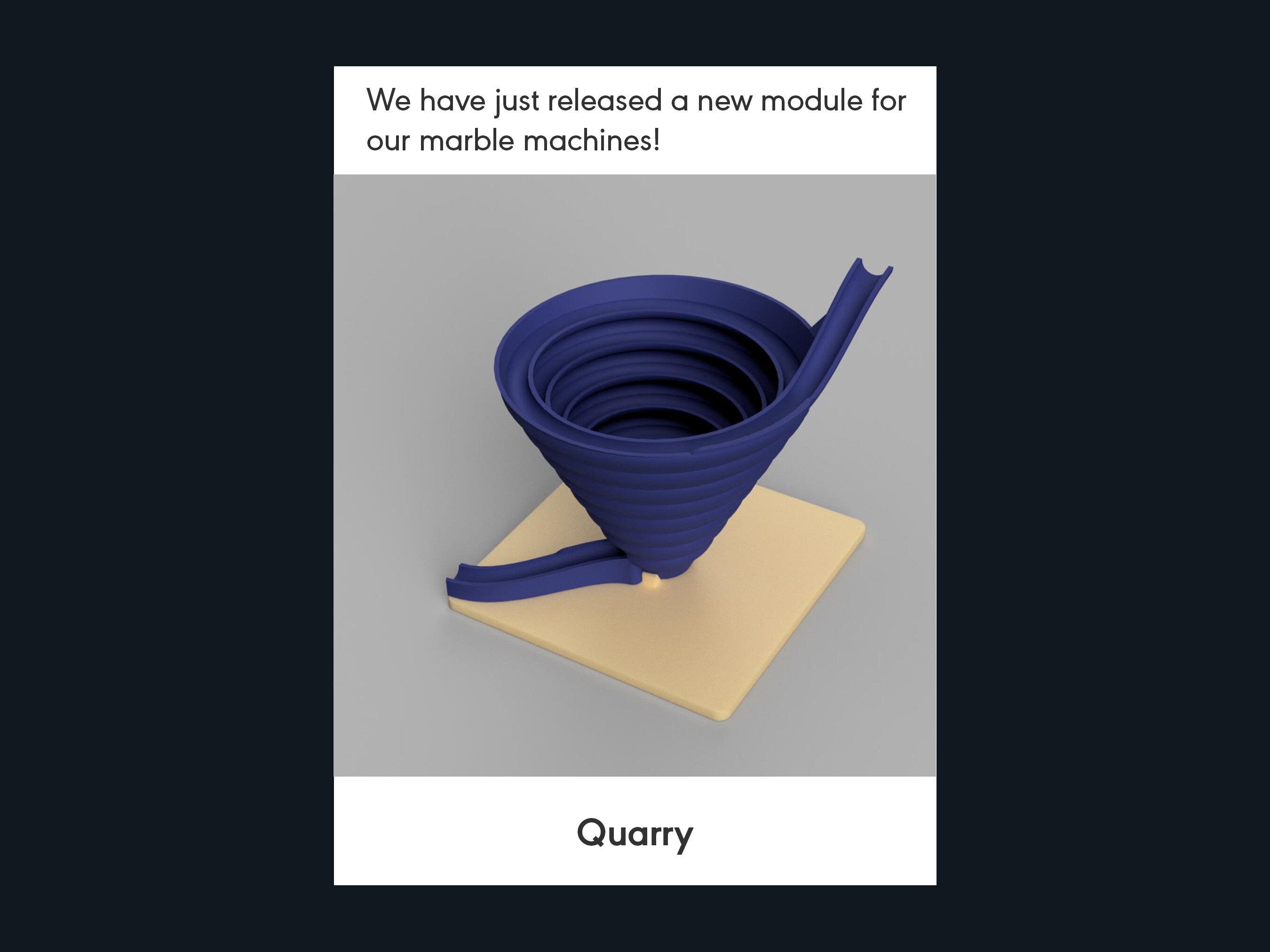 3D Print Marble Run Marble Machine Marble Race Marble Run Toy Christmas ...
