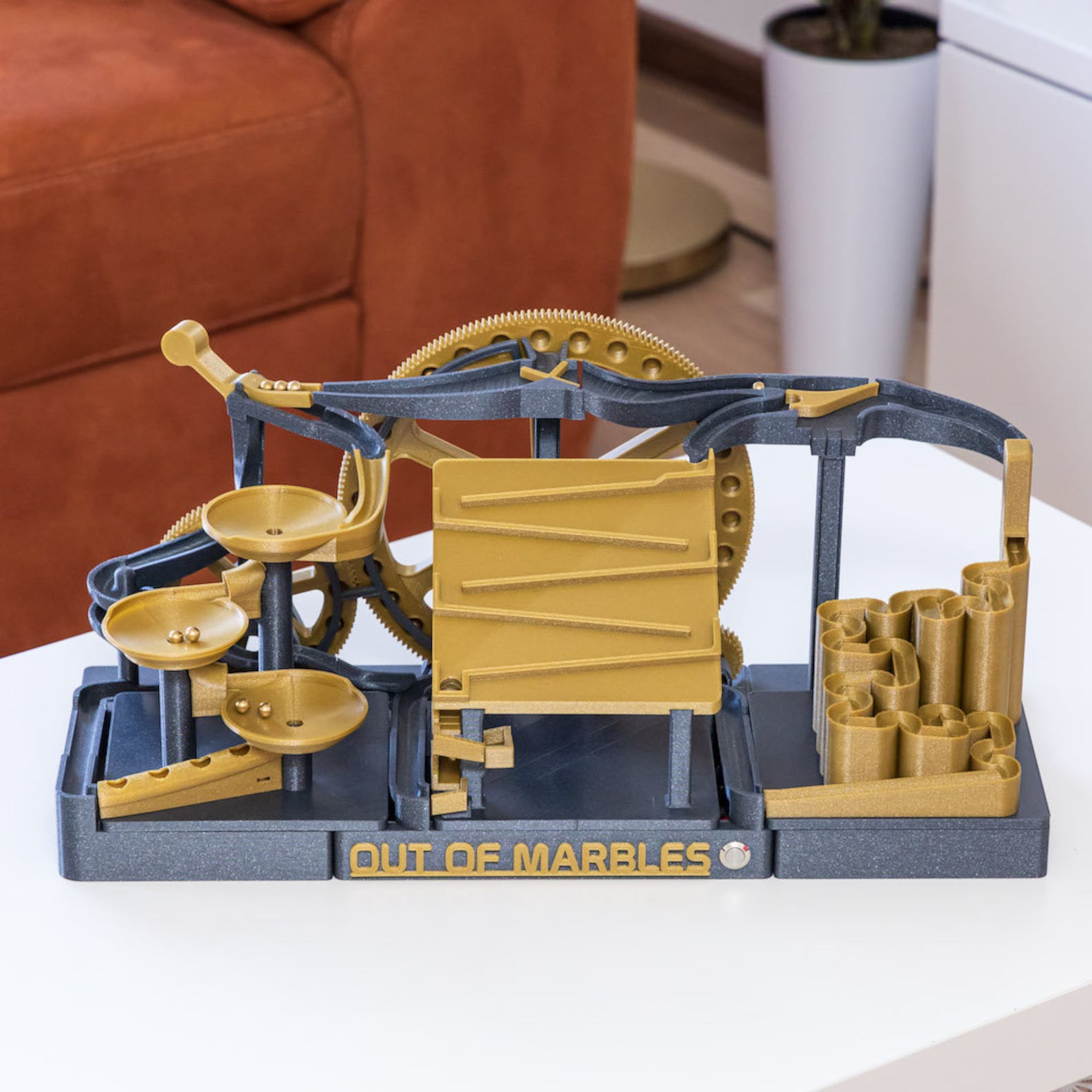 3D Print Marble Run Marble Machine Marble Race Marble Run Toy Christmas ...