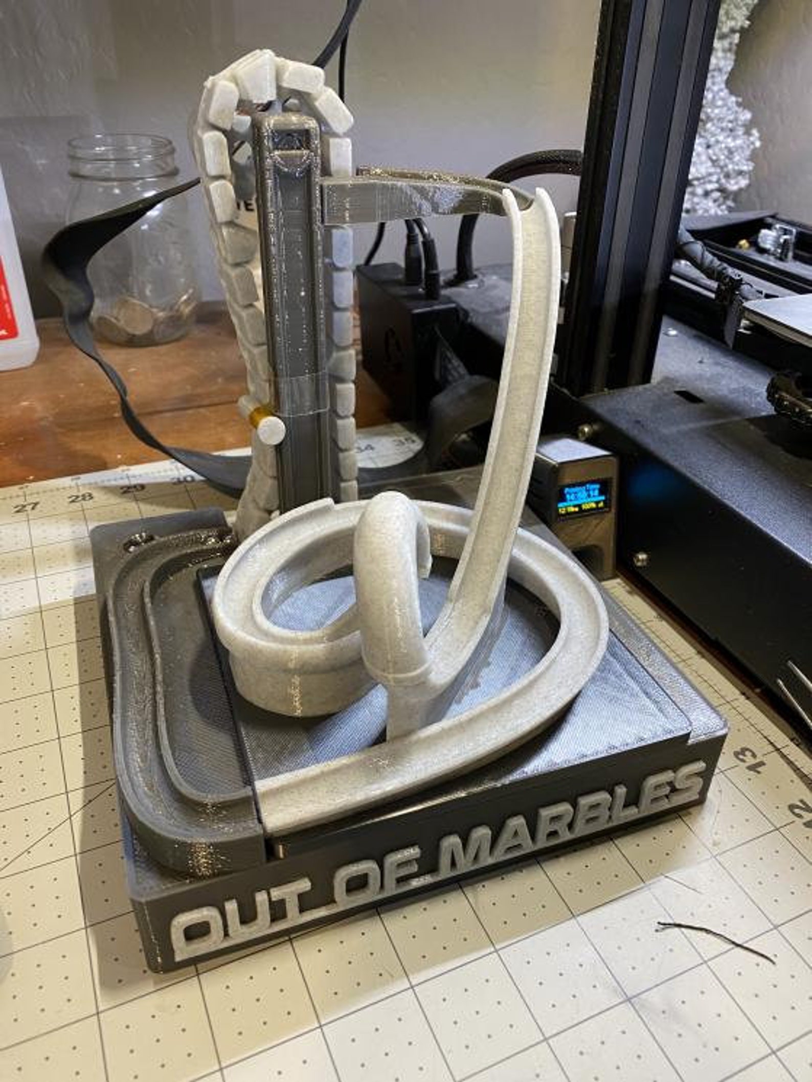 3D Print Marble Run Marble Machine Marble Race Marble Run Toy Christmas ...