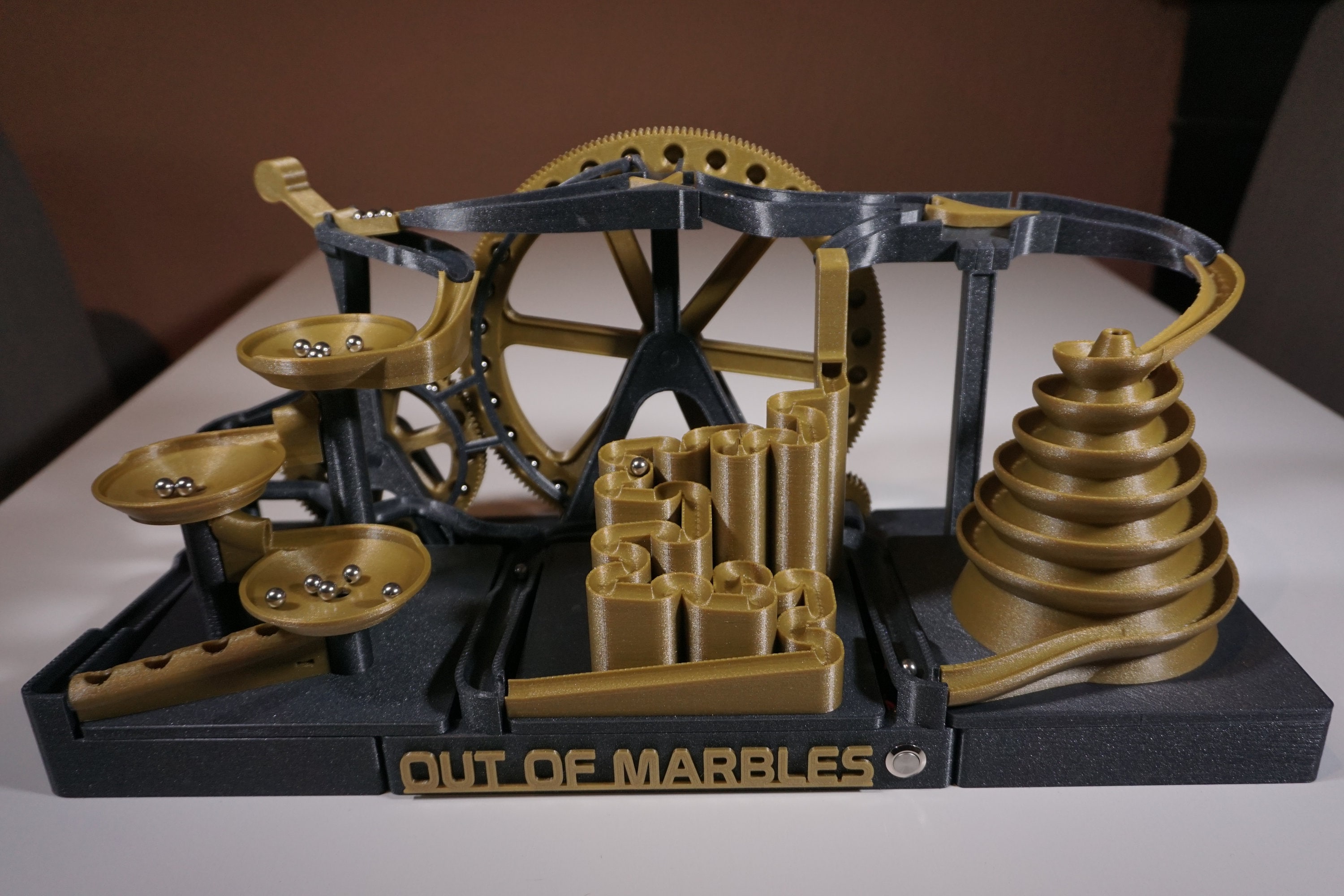 3D Print Marble Run Marble Machine Marble Race Marble Run Toy Christmas ...