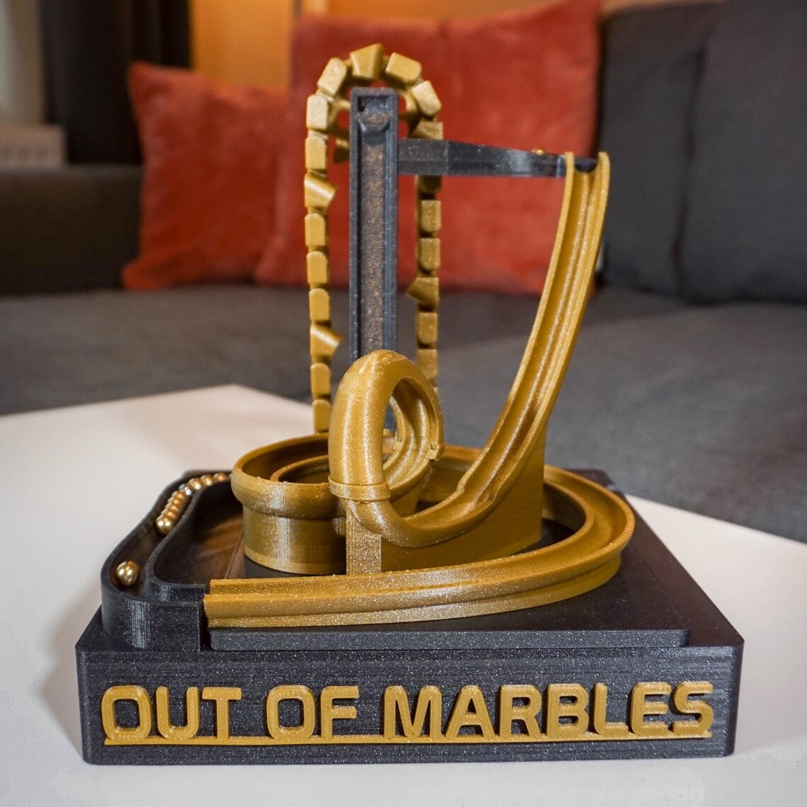 3D Print Marble Run Marble Machine Marble Race Marble Run Toy Christmas ...
