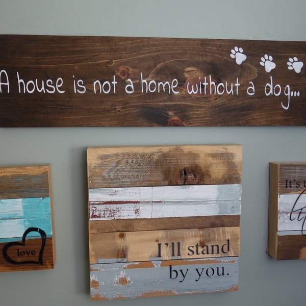 A Home Without a Dog - Etsy