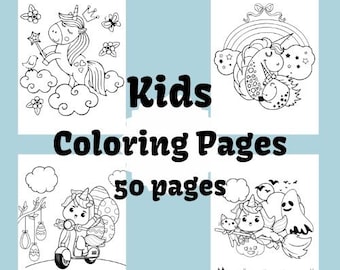 Coloring Pages for Kids | Creative Printable Coloring Sheets for ...
