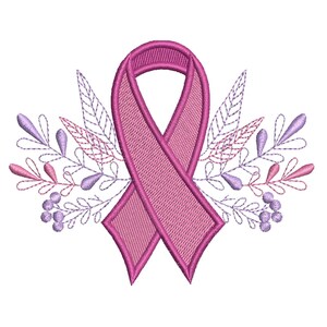 Machine Embroidery Designs Awareness Ribbon, Breast Cancer Embroidery ...