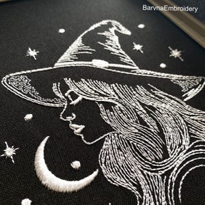 Witch Machine Embroidery Design, Helloween Embroidery Files, Digital ...