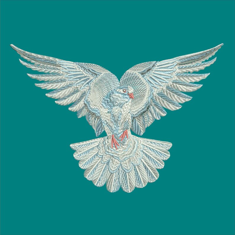 Bird Dove Machine Embroidery Designs Dove Embroidery File - Etsy Australia