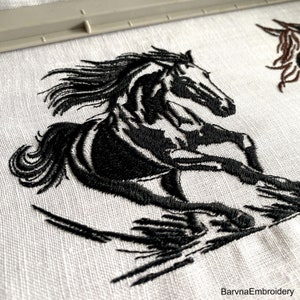 Horse Machine Embroidery Designs, Animals Embroidery Files, Digital ...