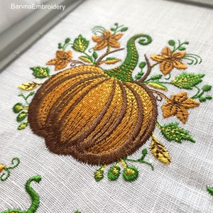 Pumpkin Embroidery Designs for Machine, Fall Embroidery Designs ...