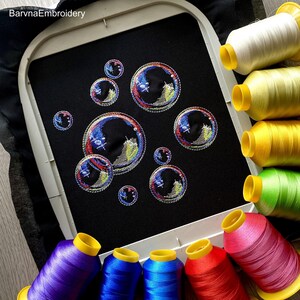 Soap Bubbles Machine Embroidery Designs, Bubbles Embroidery Files ...