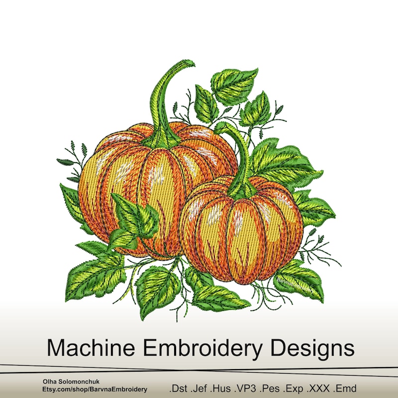 Machine Embroidery Designs Fall - Etsy