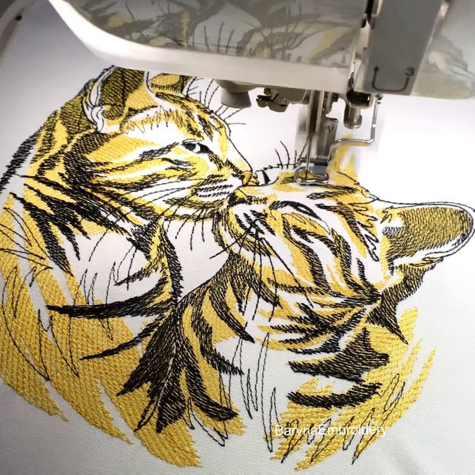 Cats Machine Embroidery Designs, Love Embroidery Files (instant ...