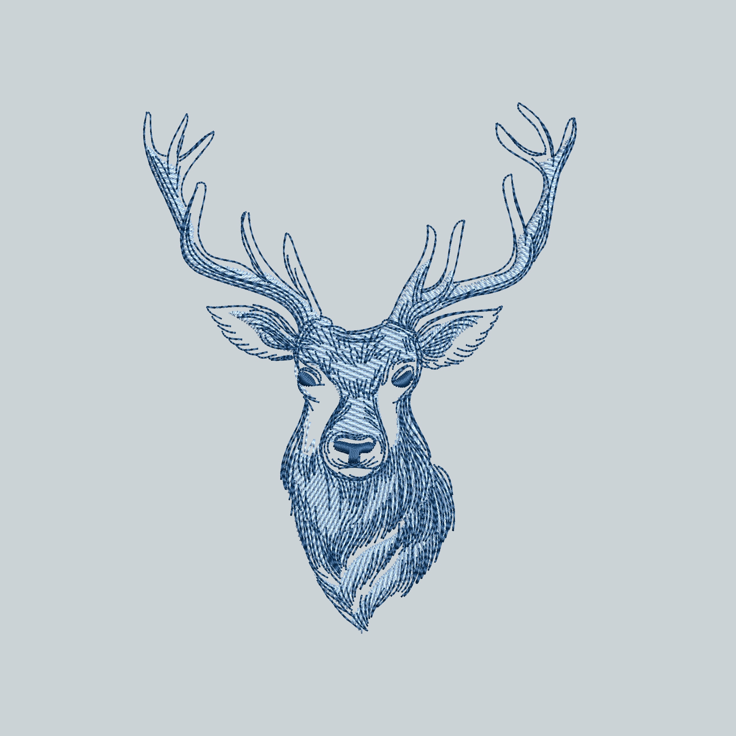 Deer Machine Embroidery Designs Animals Embroidery | Etsy