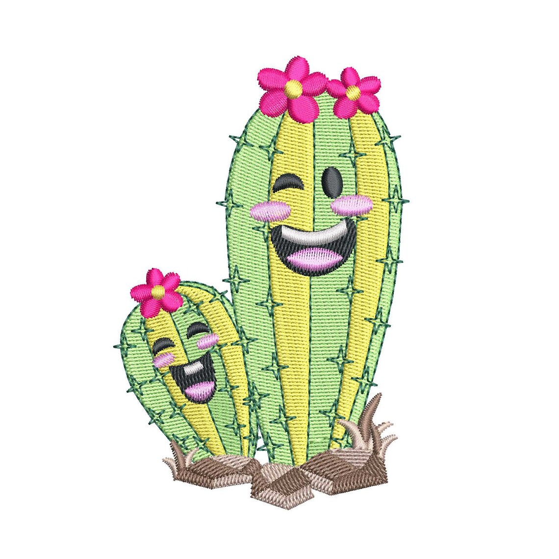 Cactus Machine embroidery designs Mexican embroidery Cactus | Etsy