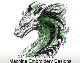 Dragon Design, Digital Download, Embroidery Machine File. - Etsy