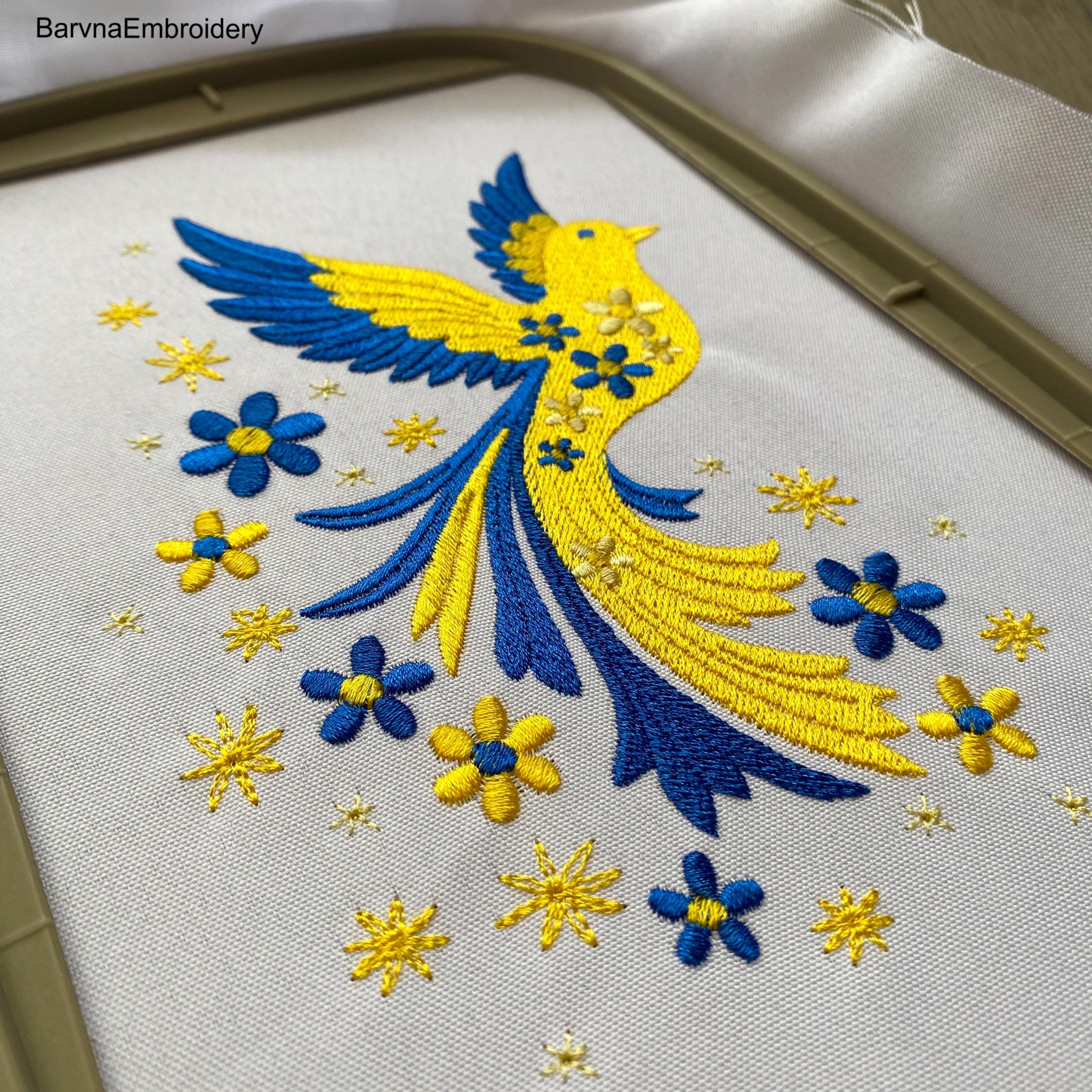 Flying Bird Machine Embroidery Design – Dove Embroidery File – Instant ...