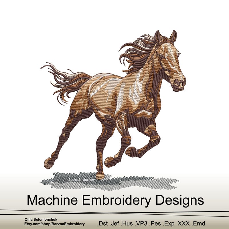 Running Horse Design - Etsy