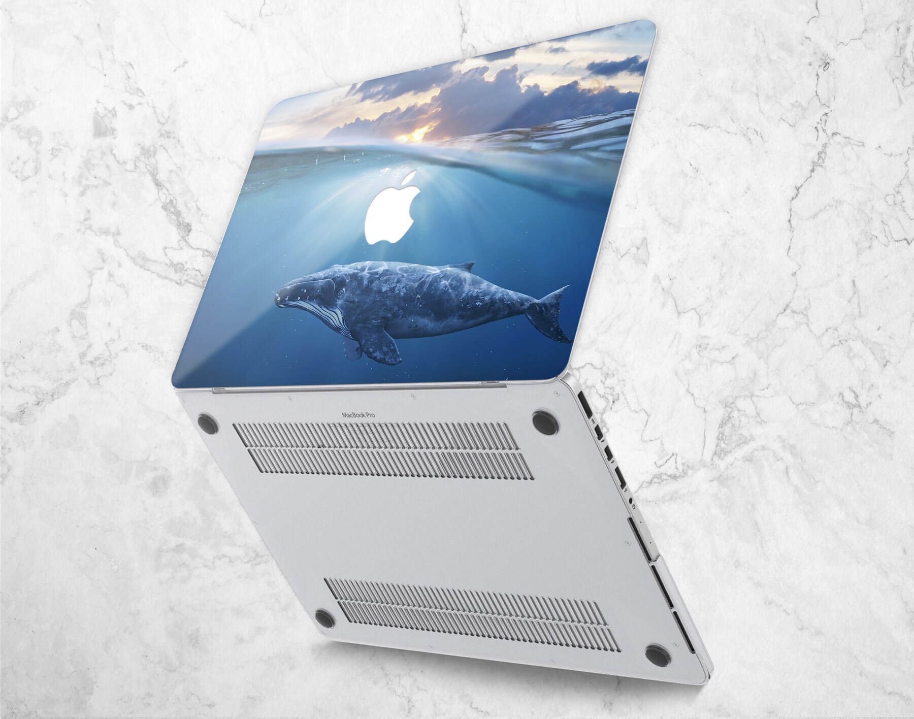 Ocean Case Retina 13 Inch Cover Blue Whale Macbook 15 Case | Etsy