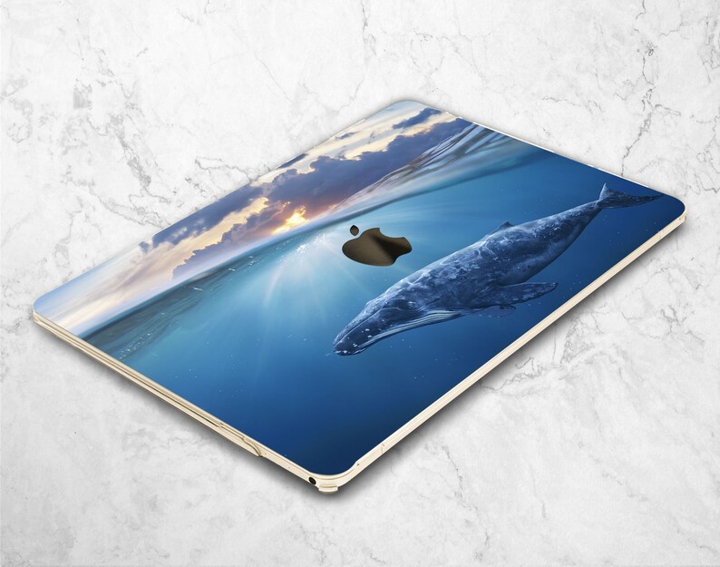 Ocean Case Retina 13 Inch Cover Blue Whale Macbook 15 Case | Etsy