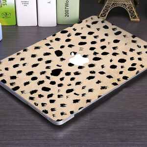 Leopard Spots MacBook Air 13 2020 Case Beige Dalmatian Mac Book A2780 ...