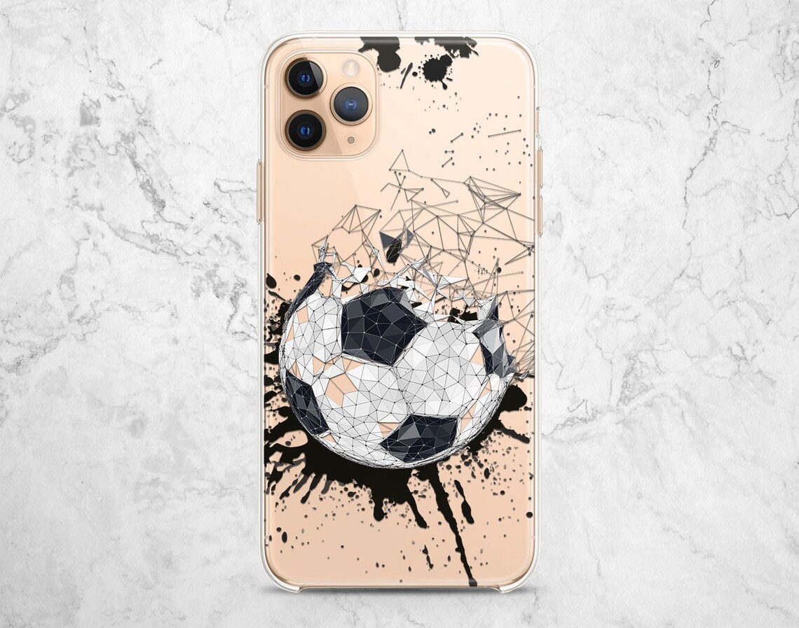 Soccer Ball TPU iPhone 11 Pro Max Football Print X Case 12 | Etsy