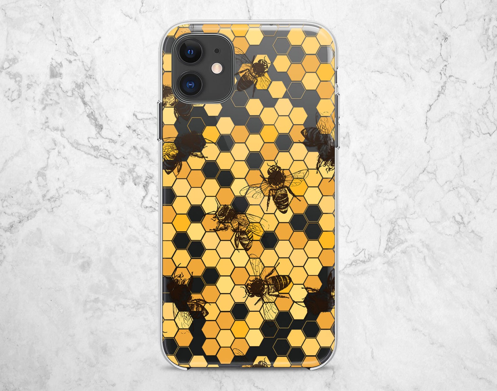 Bee Print Iphone 11 Pro Case Iphones Xs Max 8 Cases Honey - Etsy