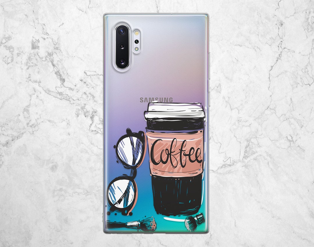 Coffee Cup for Samsung A61 Cover Morning Relaxation S9 Plus Case S22 20 ...