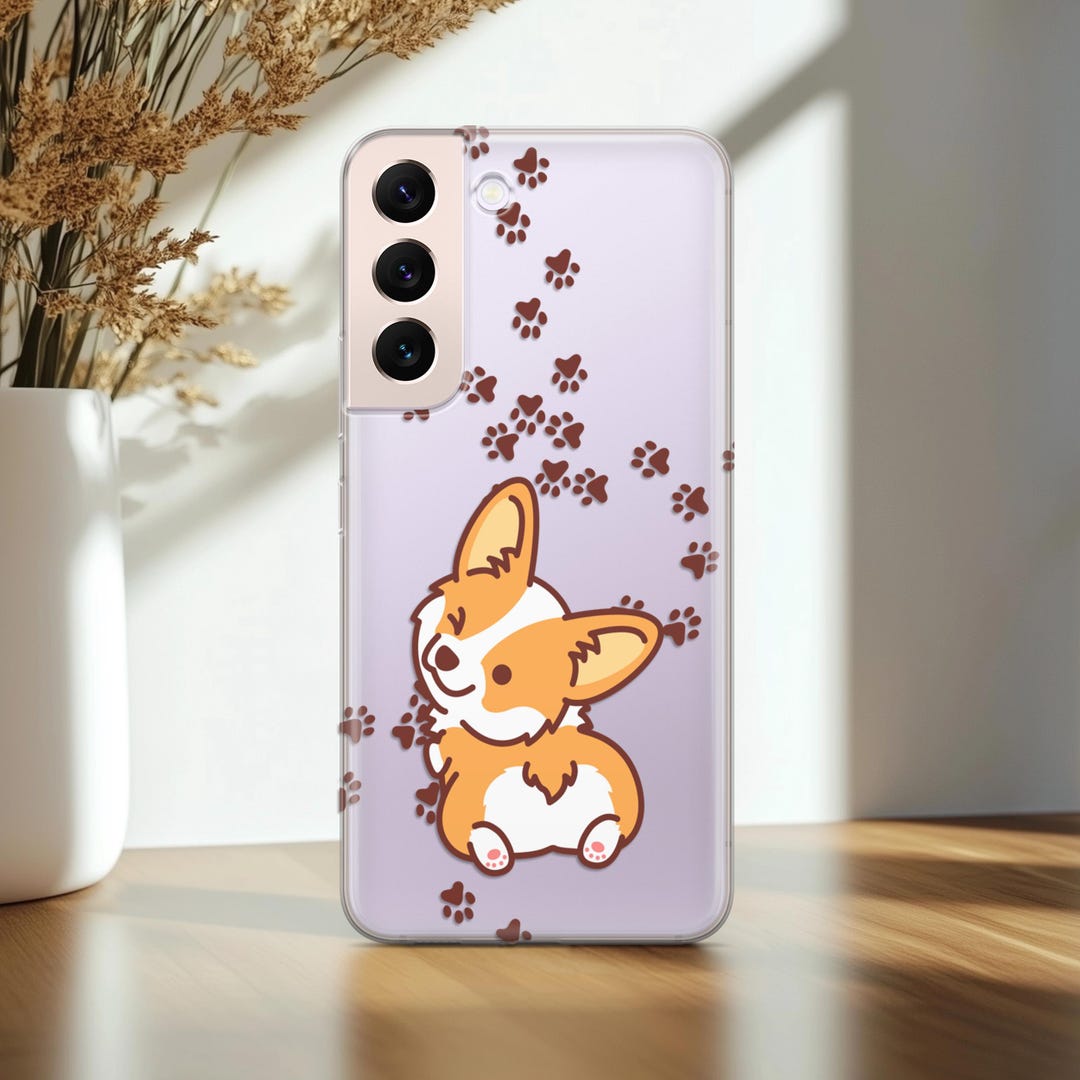 Corgi Phone Case for Samsung A22 Dog Galaxy S9 Plus 20 Note 8 S10 Puppy ...