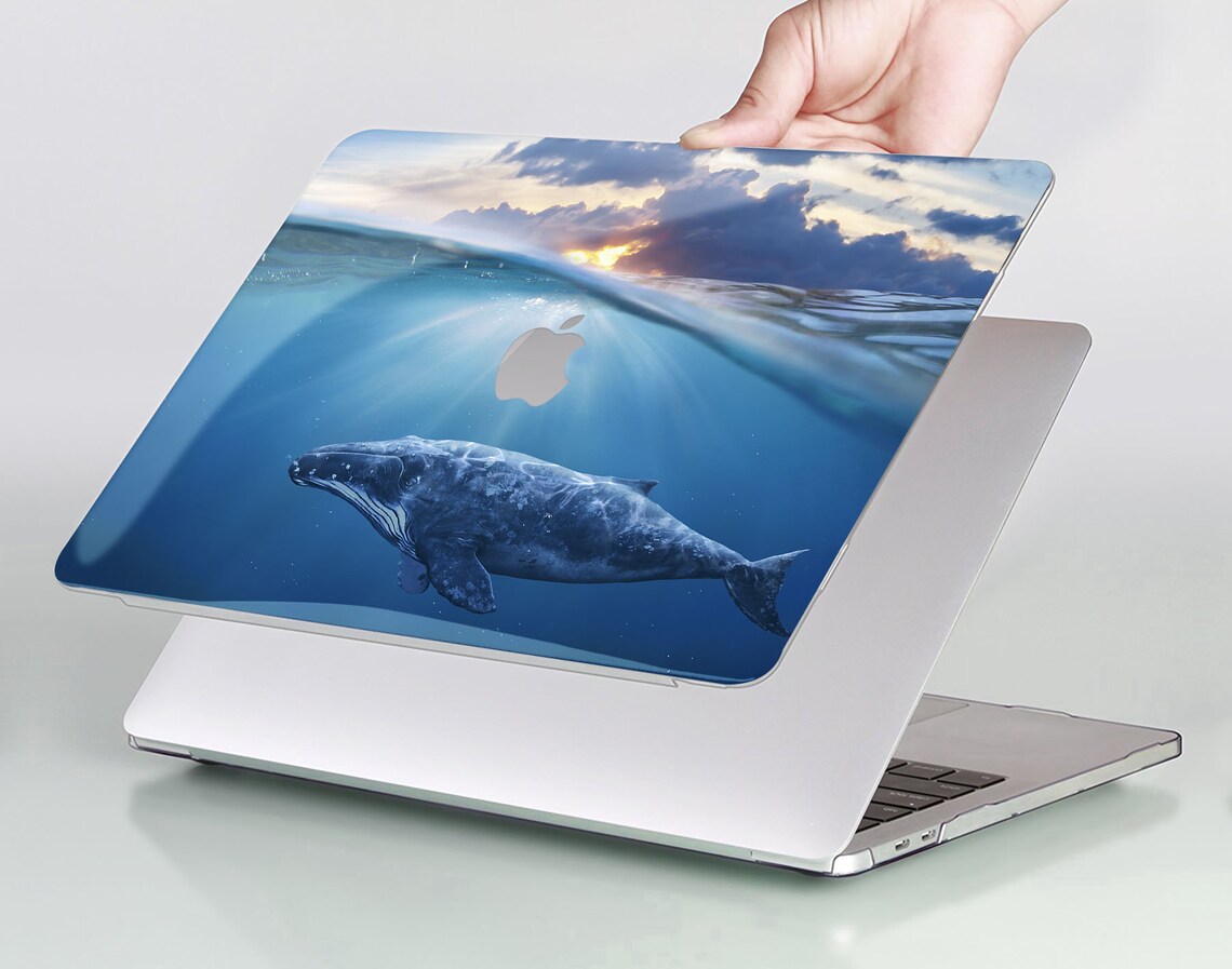 Ocean Case Retina 13 Inch Cover Blue Whale Macbook 15 Case | Etsy