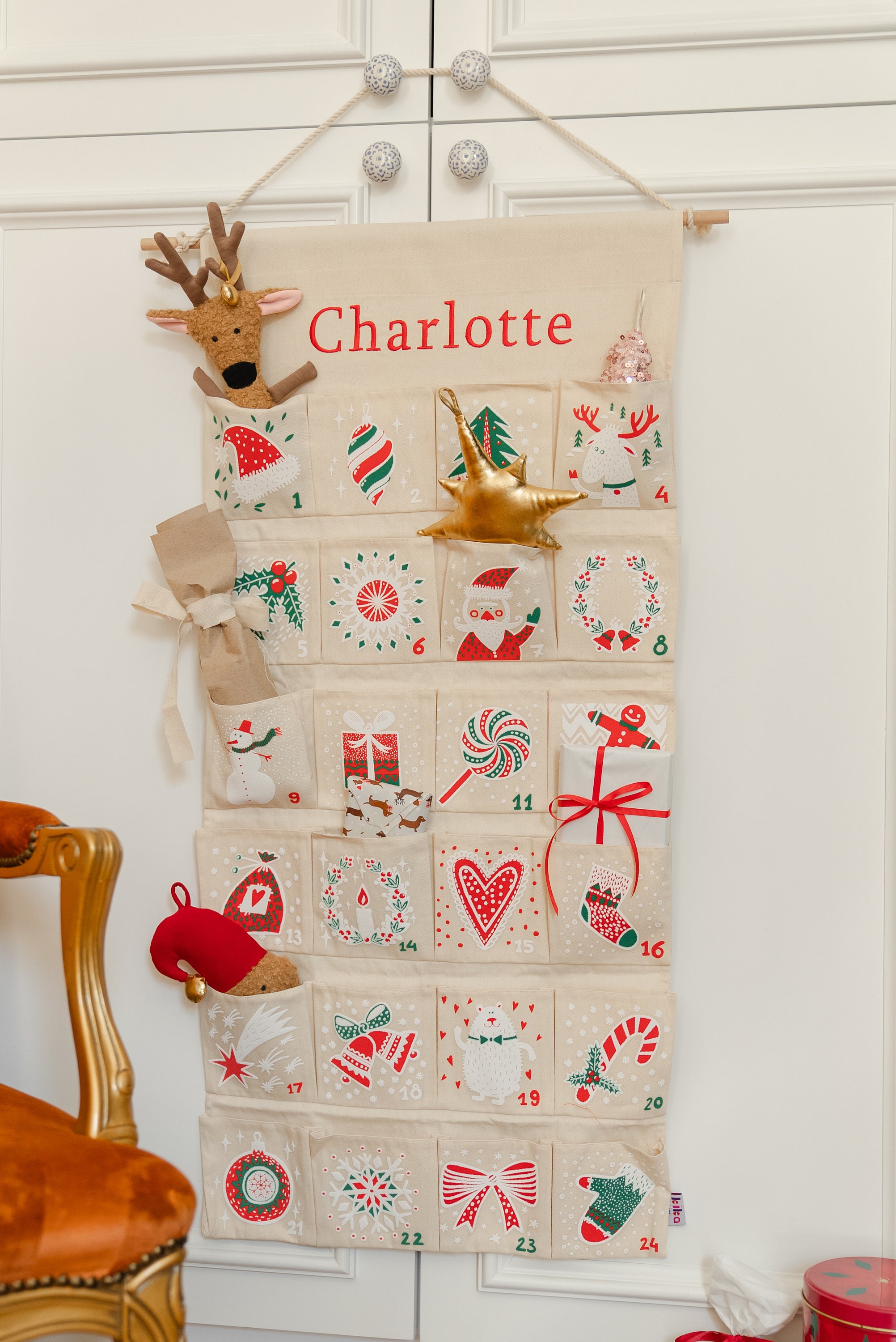 Personalized Advent Calendar for Kids - Etsy