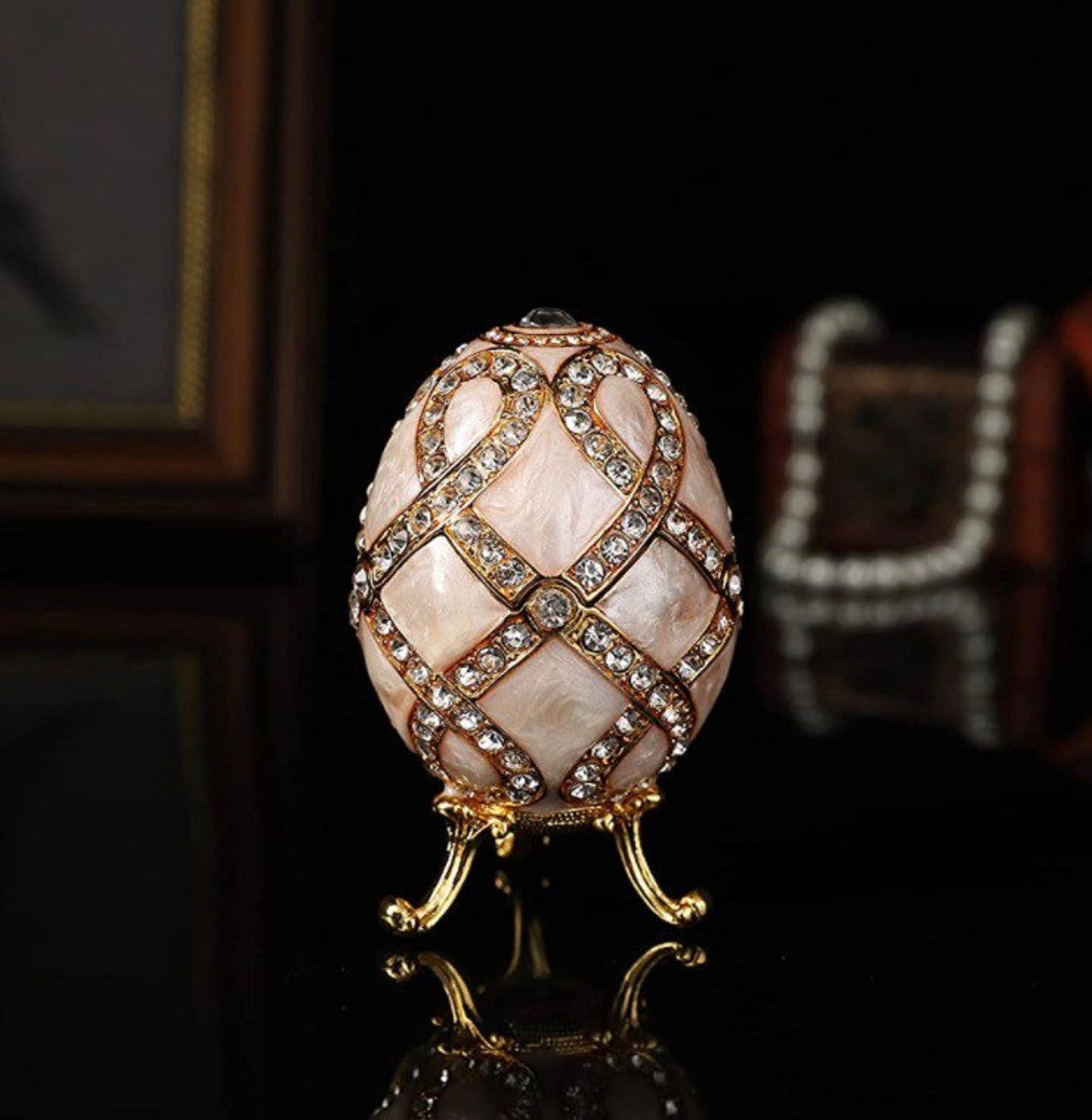 Faberge Fabrege Type Egg New Collection This is a New - Etsy UK