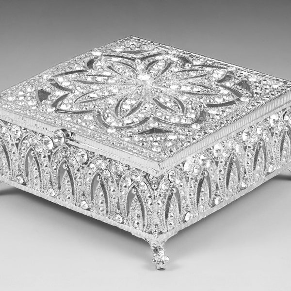 Silver Plate Jewelry Box - Etsy