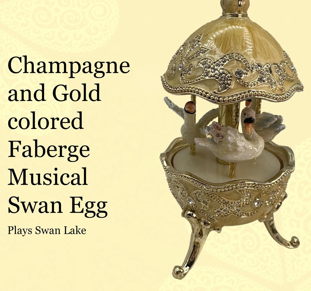 Swan Carousel Plays Swan Lake. Beautiful Scene of a Swan Taking off to ...