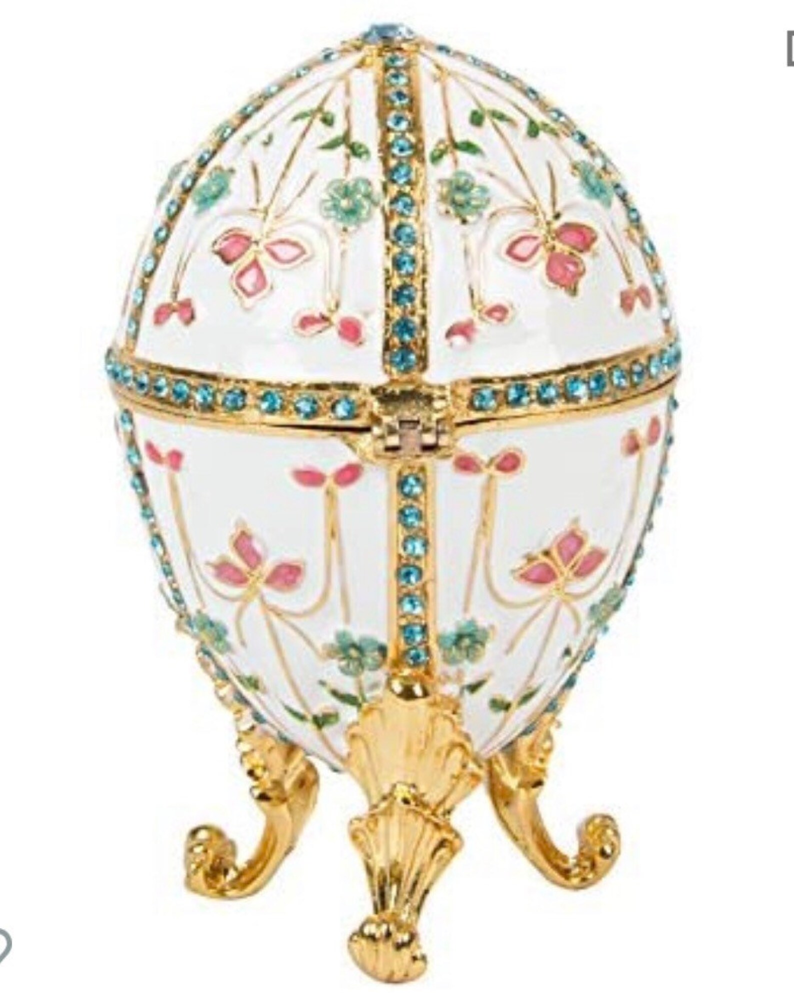 Faberge Replica Egg Elegant of a Garden of Flowers. It is so - Etsy